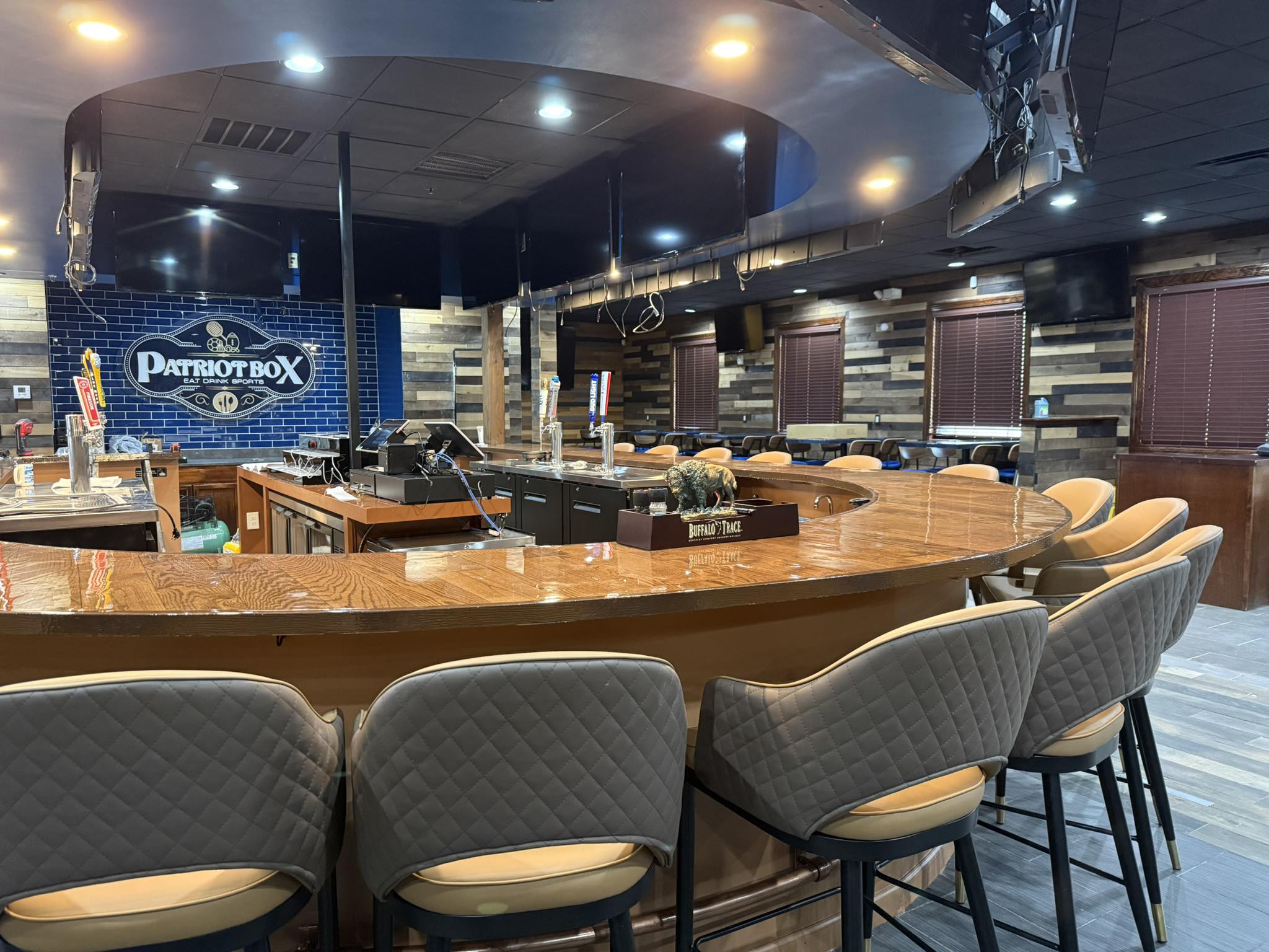 Patriot Box Sports Grill | Menu